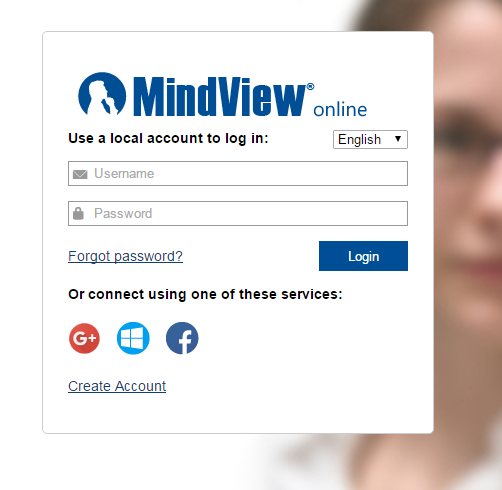 I created my MindView Online account using my FaceBook log-in, but I ...